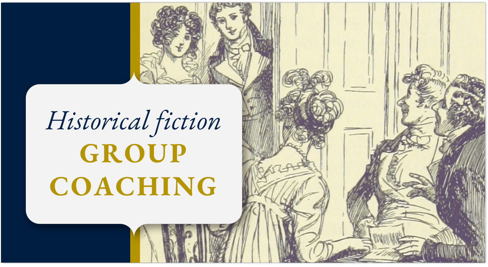 Work-in-progress group coaching - The History Quill